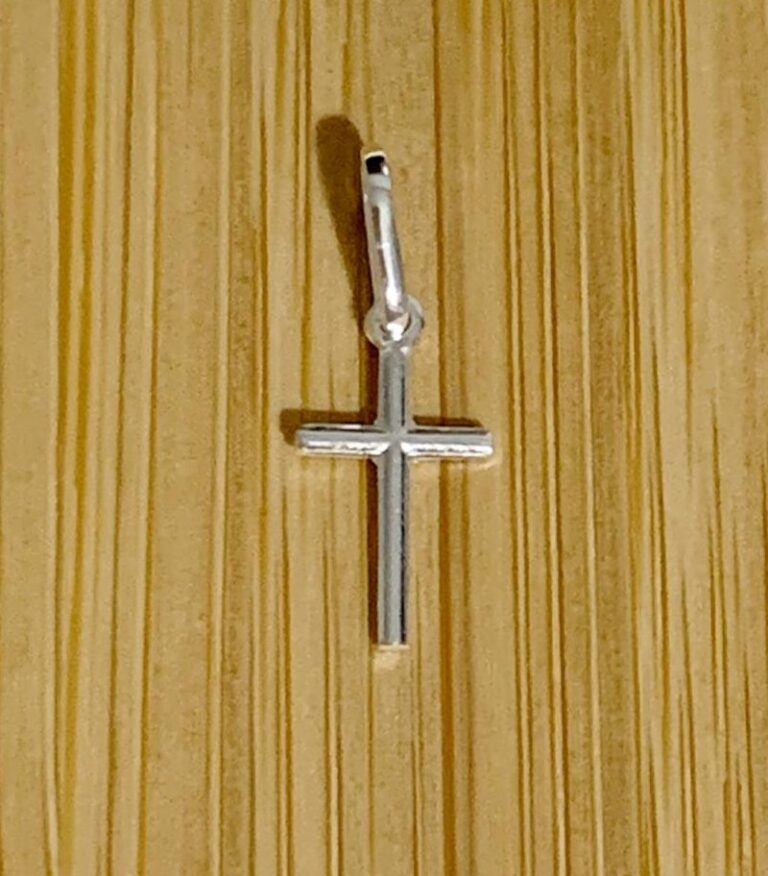 Pingente Cruz Fina - Plínio Joias